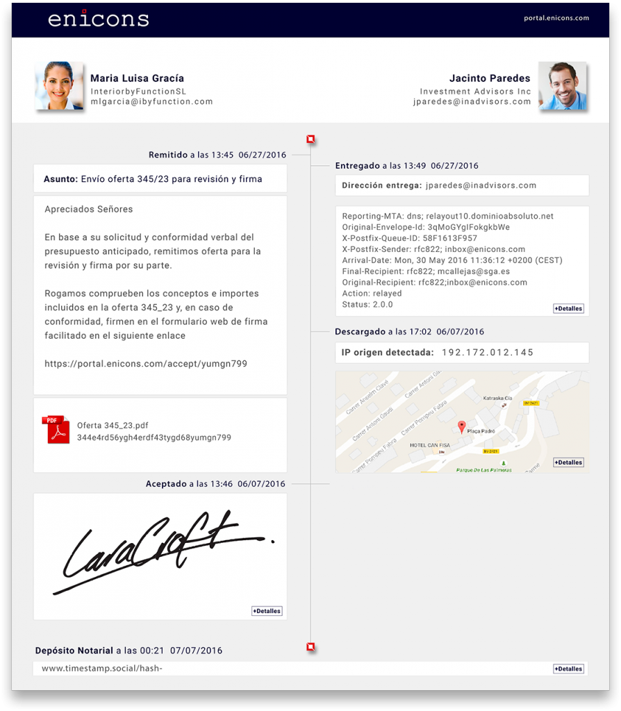 Notificaciones Electrónicas - Enicons Notificaciones Electrónicas - Enicons